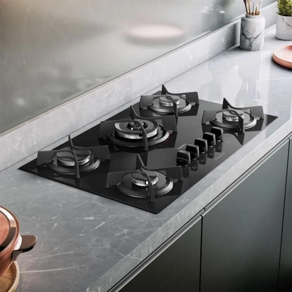 Cooktop Dako Supreme 5 Bocas Acendimento Automático - Novalar