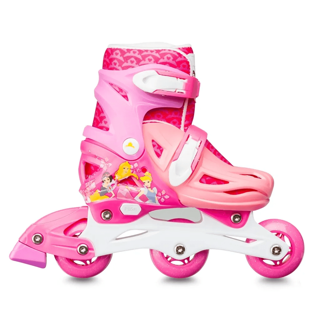 Patins Multikids Ajustavel Princesas Disney TAM 35-38 - Novalar